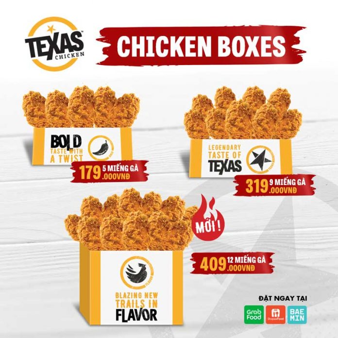 Texas Chicken Sale Tháng 12, 2025